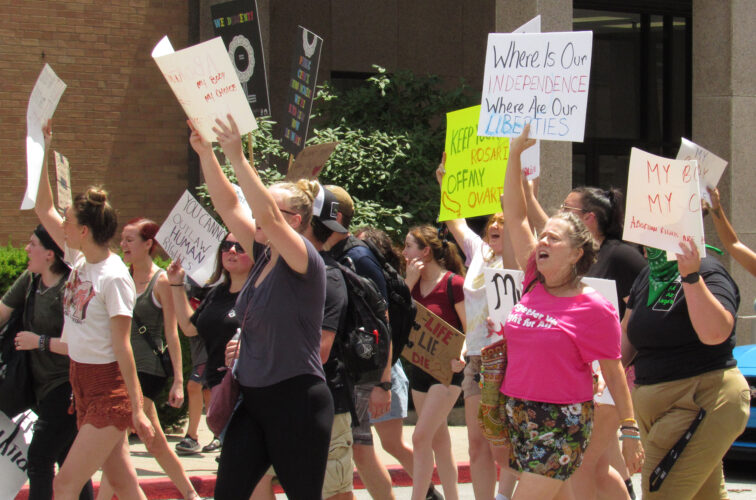 Group Hits Streets of Wheeling To Protest Abortion Ruling | News ...